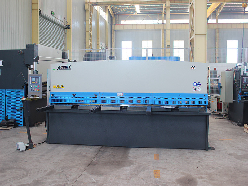 لوړې کچې QC11y-16 * 6000 هیدررولیک پوټینګ ماشین ګیلوټین ډول - ACCURL